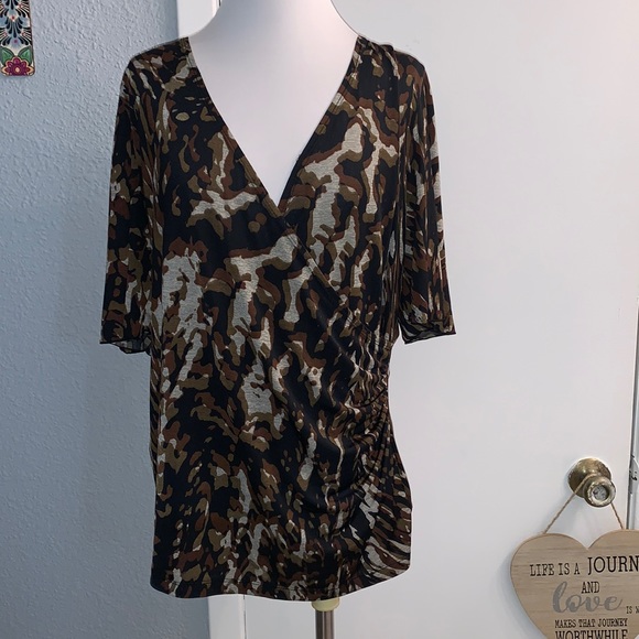 AB Studio | Tops | Ab Studio Blouse | Poshmark